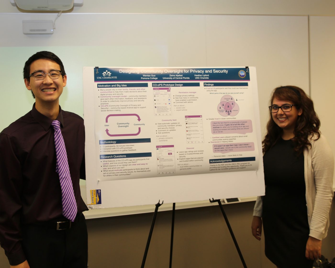 2018 REU Poster Showcase - College of Computing and Informatics