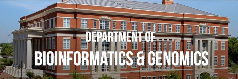 Department of Bioinformatics and Genomics - College of Computing and ...